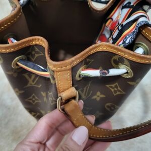 Louis Vuitton | Bags | Louis Vuitton Mini Noe Brown Monogram Top Handle ...